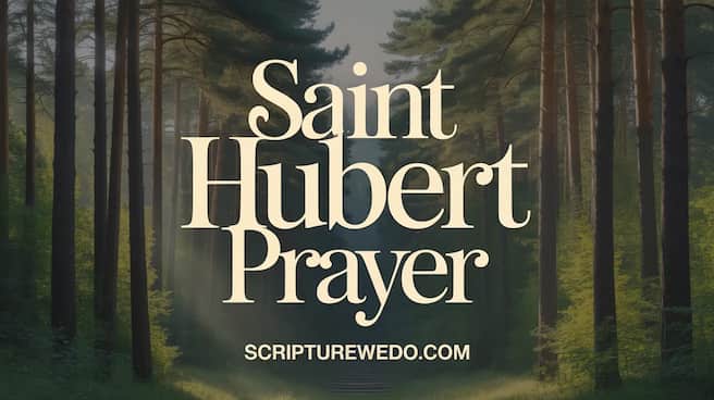 Saint Hubert Prayer – Ask for Guidance and Spiritual Strength